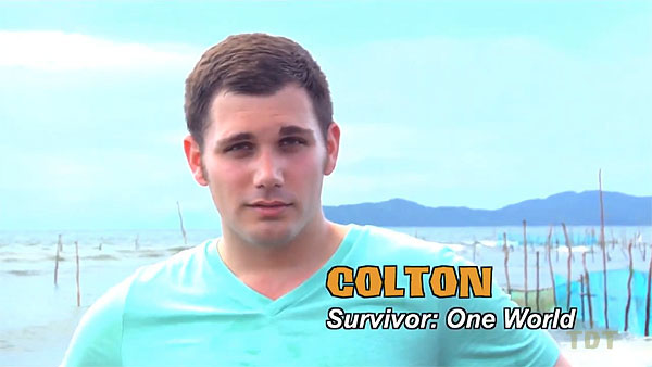 Survivor contestant Colton Cumbie