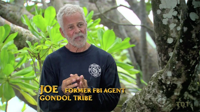 Survivor contestant Joe Del Campo