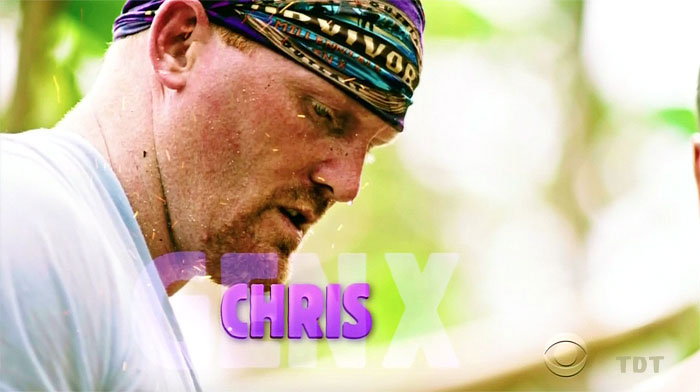 Survivor contestant Chris Hammons