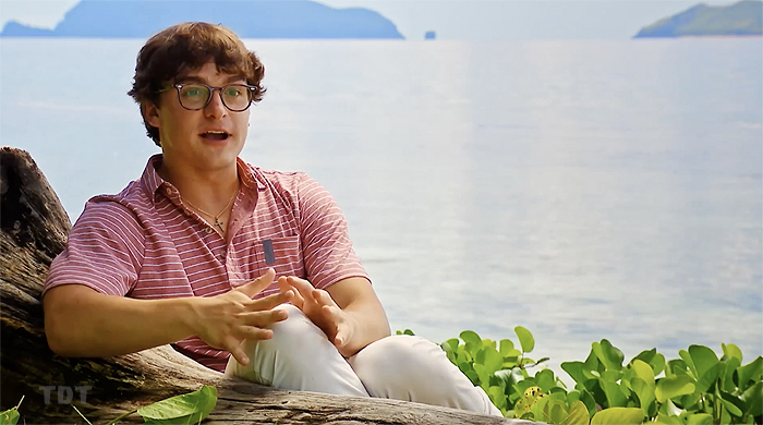 Survivor contestant Carson Garrett