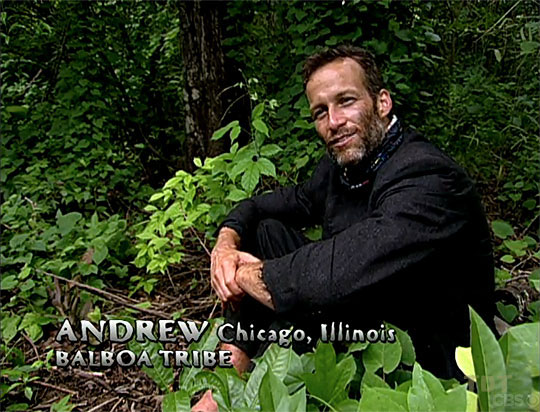 Survivor contestant Andrew Savage