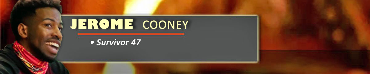 Survivor contestant Jerome Cooney